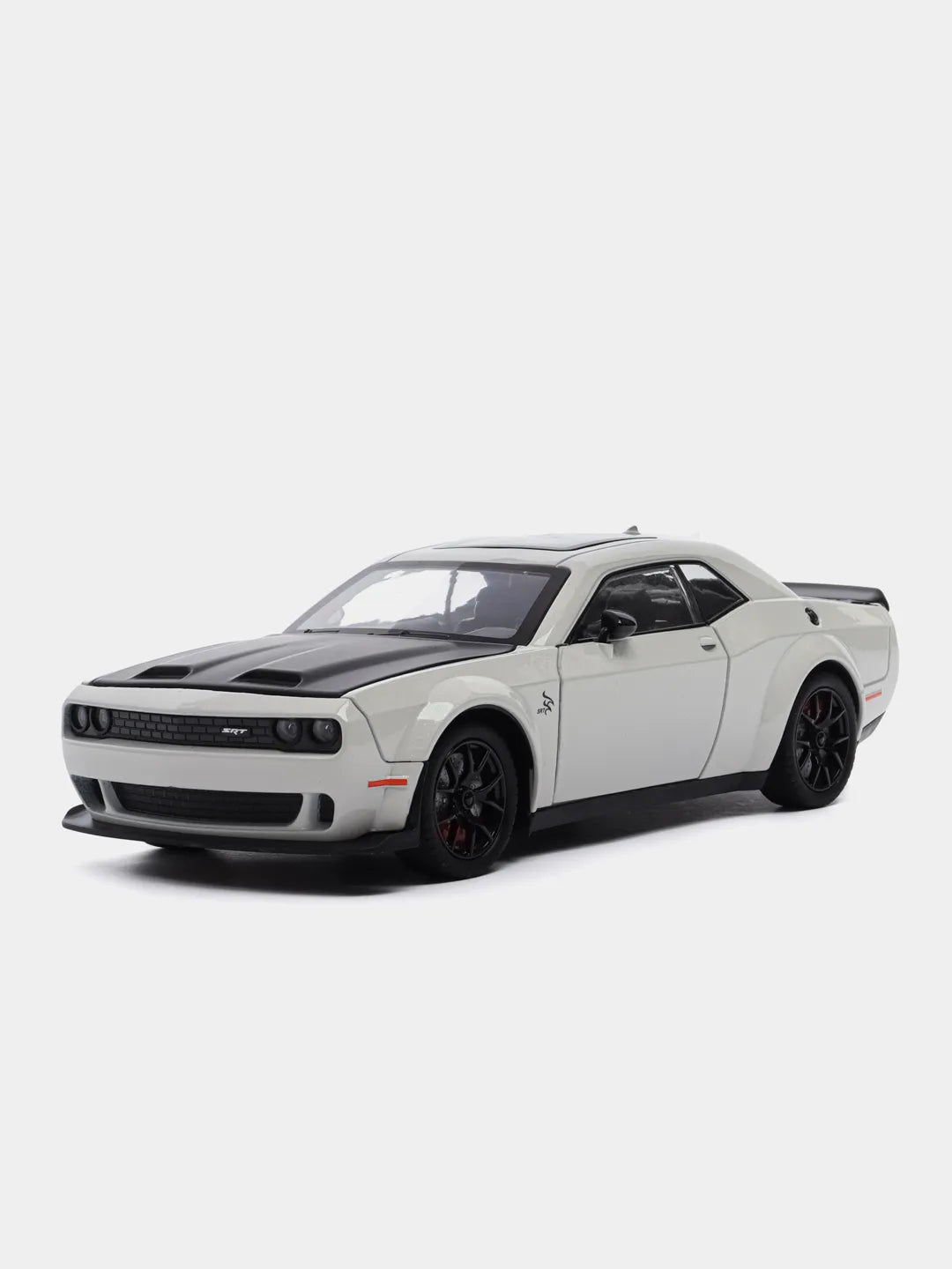 1:24 DODGE Challenger SRT Scale model car SILVER 7325954867290 ...
